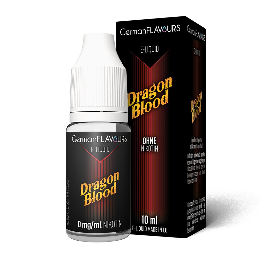 GF / Dragon Blood / E-Liquid / 12 mg – Franktastische Coils